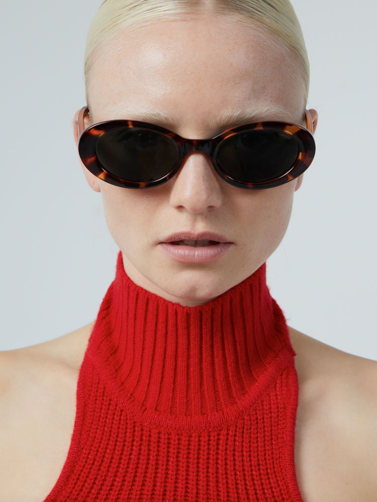 Ana Tortoise Sunglasses Mat Fashion